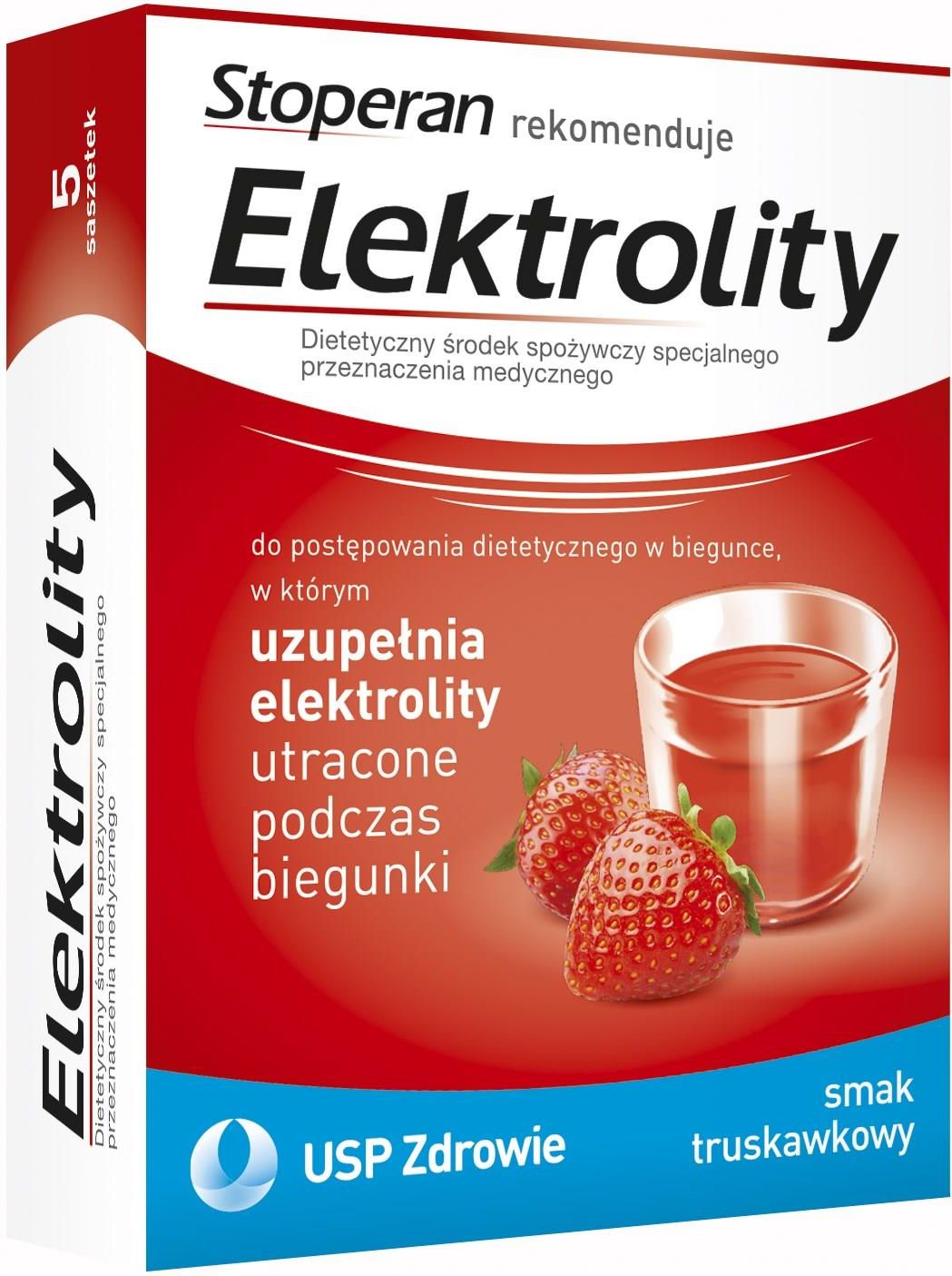 Usp Zdrowie Elektrolity Smak Truskawkowy 5 sasz. - Opinie i ceny na ...