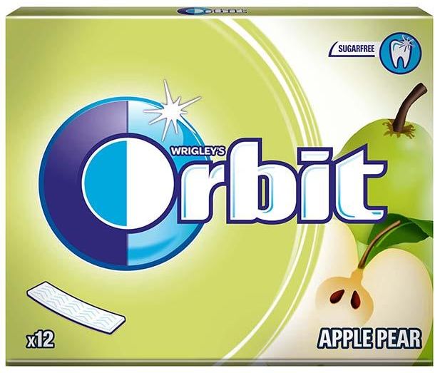 Orbit Apple Pear guma do żucia 12 listków - Ceny i opinie - Ceneo.pl