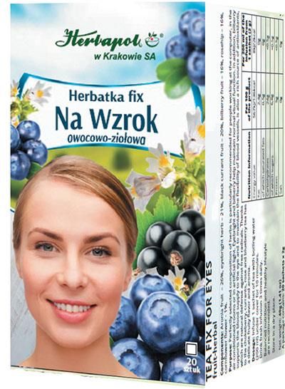 Herbapol Herbatka fix na wzrok 40g - Opinie i ceny na Ceneo.pl