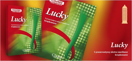 ROSETEX Lucky (kropkowane) 3 szt - Ceneo.pl