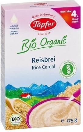 Topfer Kaszka Ryżowa Bezmleczna Bio od 4 msc. 175g - Ceny i opinie ...