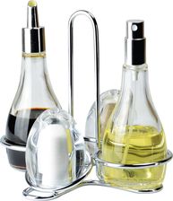 Zestaw do przypraw na eleganckim stojaku 4 elementowy Zest For Life ...