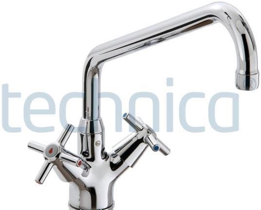 Klarco Bateria kuchenna zlewozmywakowa z obrotową wylewką 405mm [1s.2402.08.K34] - Ceny i opinie ...