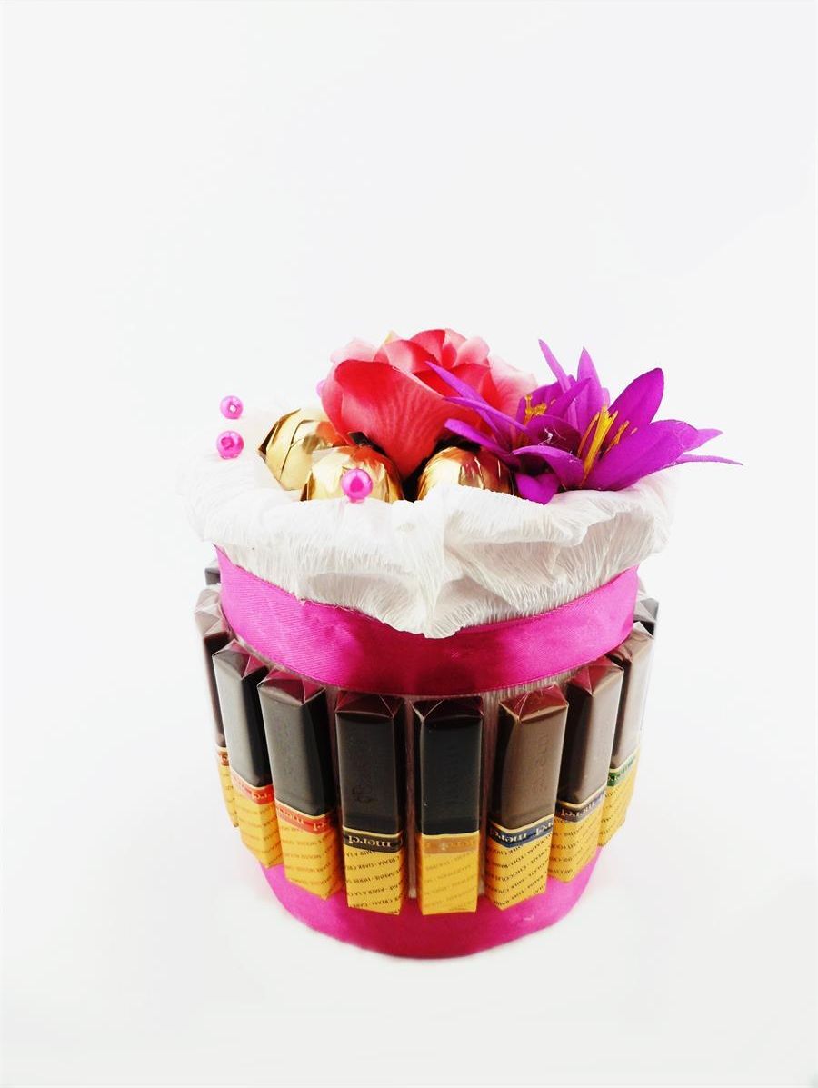 Słodki Tort z cukierków MERCI - Ceny i opinie - Ceneo.pl