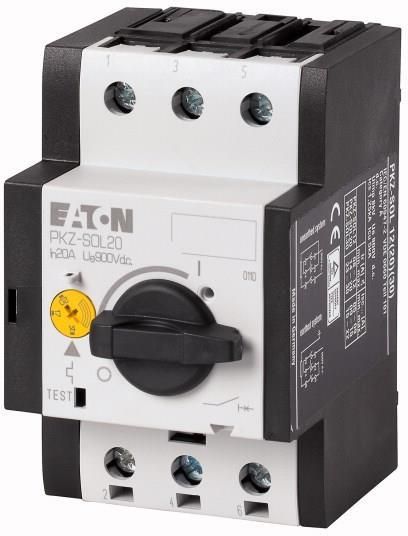 Eaton Pkz-sol20 20a 2p dc wyłącznik ochronny gałęzi dc 20a 2p 900v ...