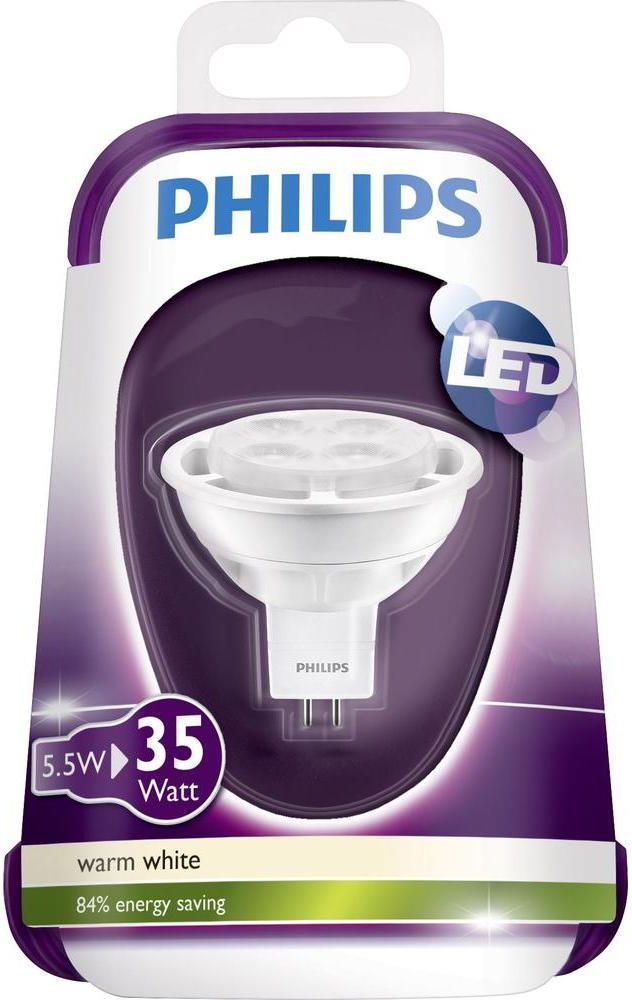 Philips 8718696475669, 5.5 W = 35 W, 390 Lm, 2700 K, Ciepła Biel, 12 V ...