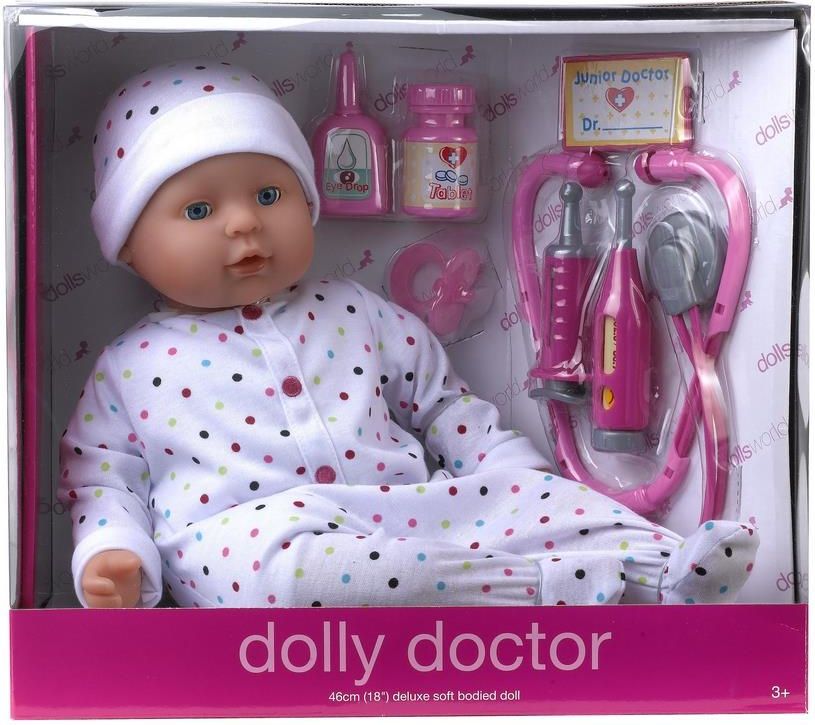 Lalka Peterkin Lalka bobas 46 cm Dolly Doctor (8739) - Ceny i opinie ...