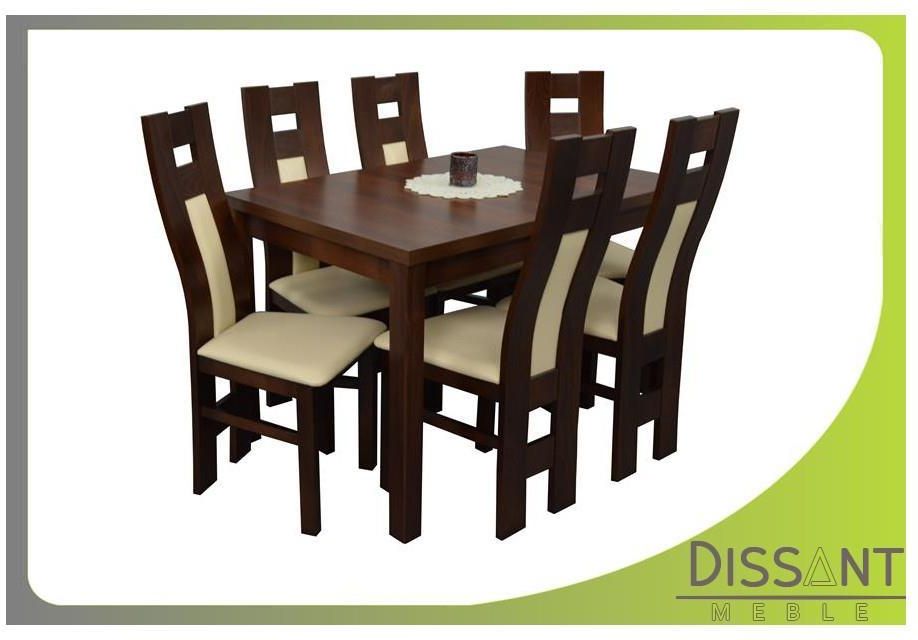 Dissant Zestaw Tarn 6 Krzeseł A-14 + Stół M-5 - Opinie i atrakcyjne ...