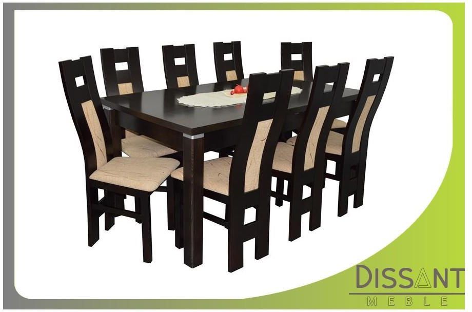 Dissant Zestaw Blois 8 Krzeseł A-14 + Stół Md-4A - Opinie i atrakcyjne ...