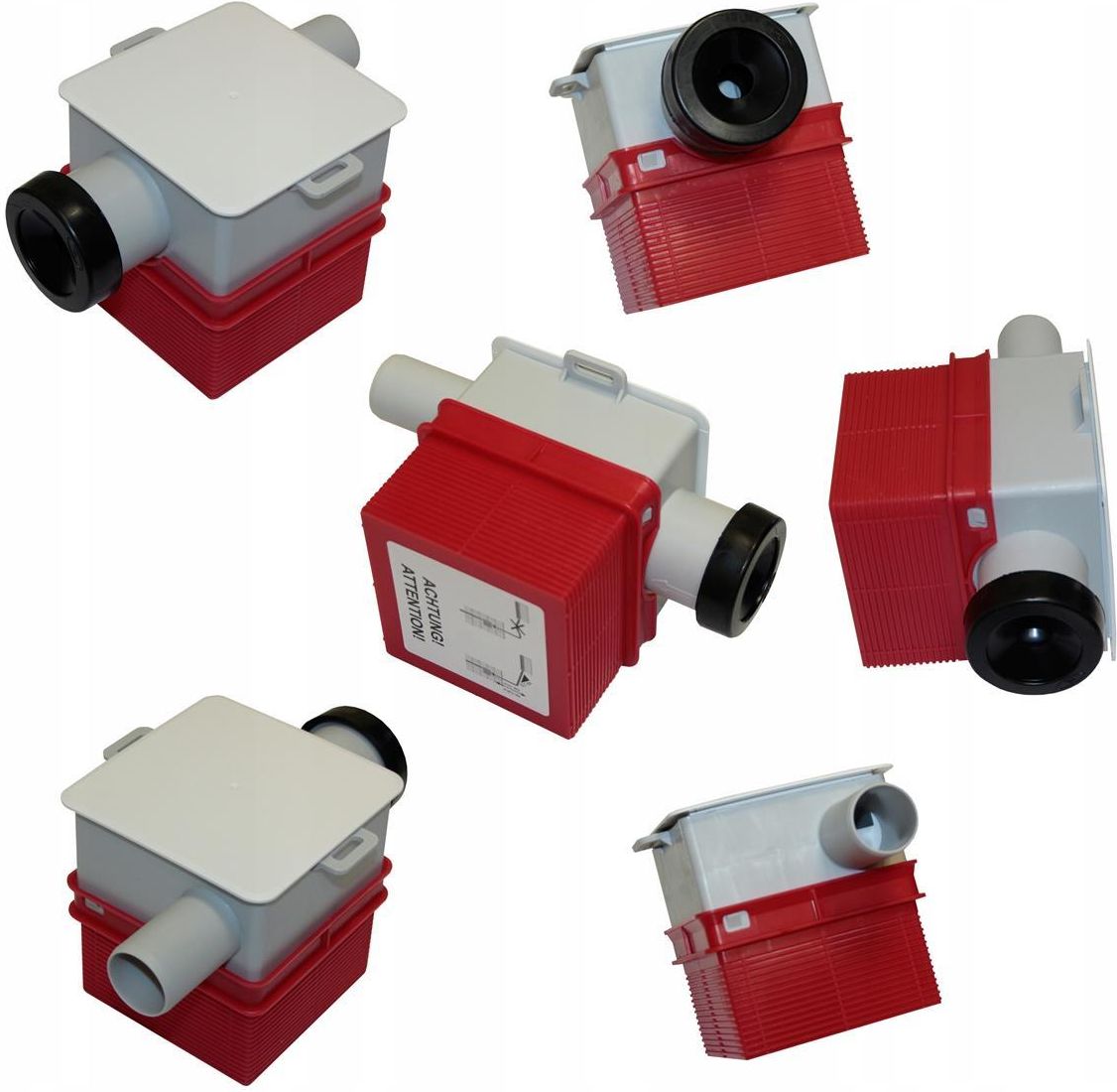 Syfon Hutterer-Lechner Syfon podtynkowy do skroplin DN32 100x100mm HL138 - Opinie i ceny na Ceneo.pl