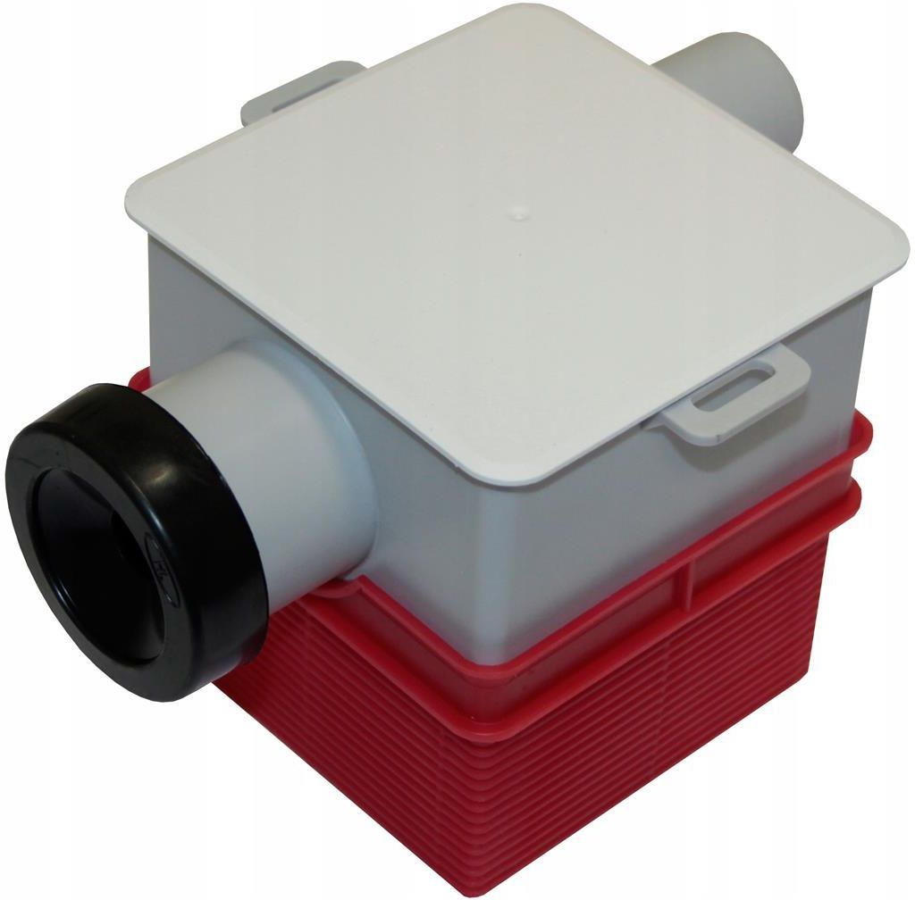 Syfon Hutterer-Lechner Syfon podtynkowy do skroplin DN32 100x100mm HL138 - Opinie i ceny na Ceneo.pl