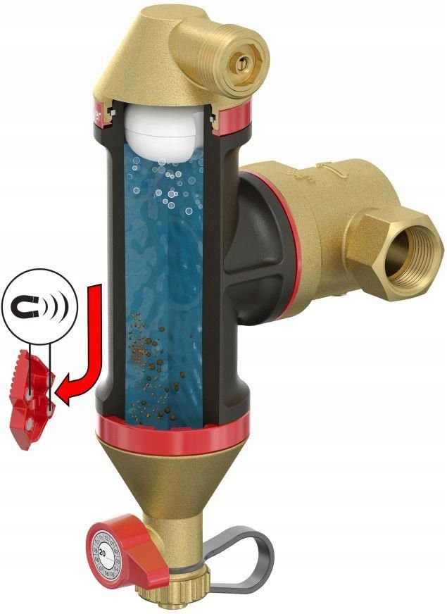 Flamco Separator Powietrza I Zanieczyszczeń Flamcovent Clean Smart 3/4 ...