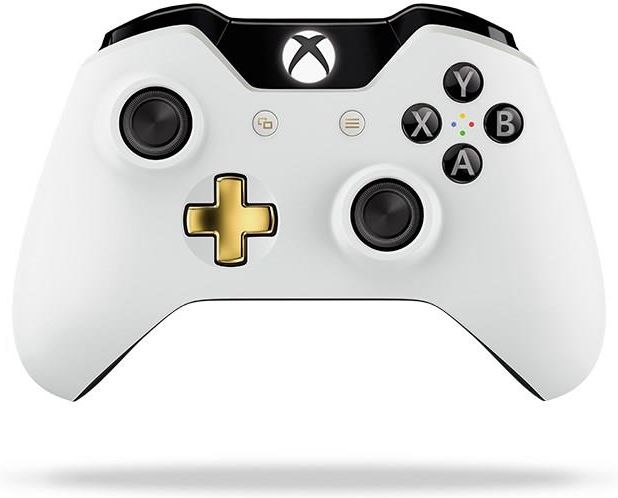 Gamepad Microsoft Xbox One Wireless Controller Lunar White (GK4-00019 ...