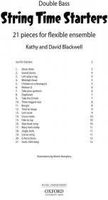 String Time Starters Bass Book: 21 Pieces For Flexible String Ensemble ...