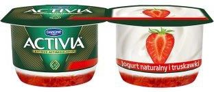 Danone Activia Jogurt Naturalny I Truskawki 240 G - Ceny i opinie ...