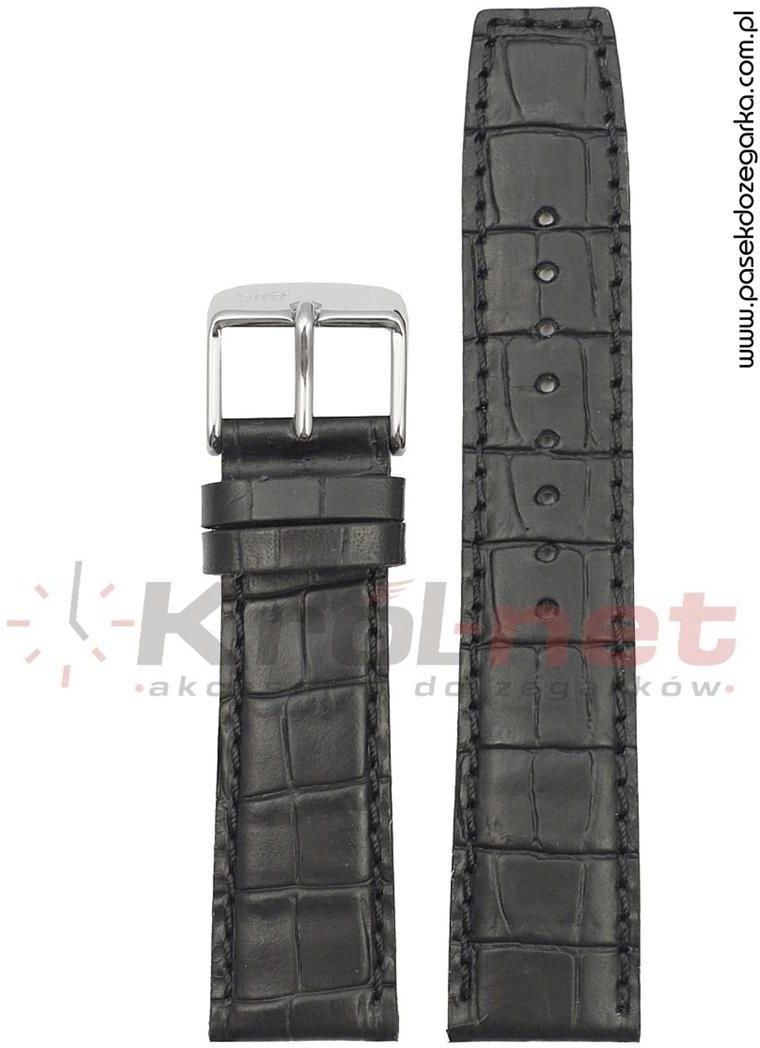 Bros Pasek 8436/10/30 - Czarny, Faktura Krokodyla (2387530) - Zegarki ...