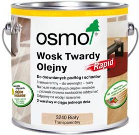 Osmo 3240 Wosk Twardy Olejny Rapid Biały Transparentny 2,5L - Opinie i ceny na Ceneo.pl