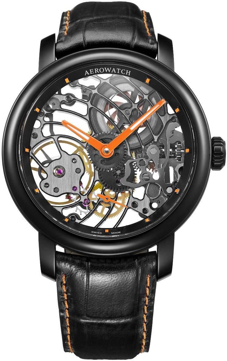 Big Mechanical Skeleton Aerowatch Renaissance 50931.NO08 - Zegarki ...