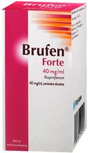 Brufen Forte zawiesina doustna 100ml - Opinie i ceny na Ceneo.pl