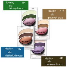 Revlon Almay Intense I-Color Paletka 3 Satynowych Cieni Do Oczu 412 ...