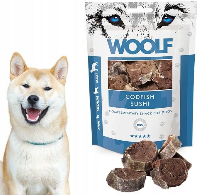 Karma Woolf Cod Fish Sushi 100G - Ceny i opinie - Ceneo.pl