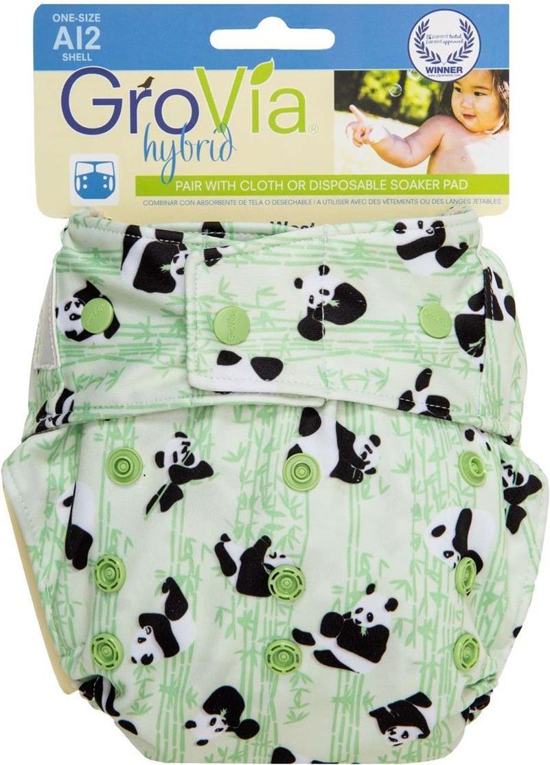 Grovia Hybrid Osłonka/pieluszka AI2 bez wkładów Napy Chmurka One size ...