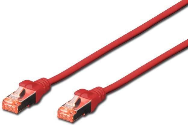 Digitus RJ45 S/FTP Cat.6 0.25m Czerwony (DK-1644-0025/R) - Opinie i ceny na Ceneo.pl