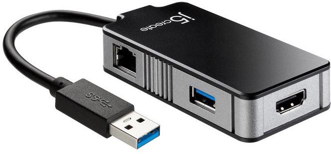 J5 Create Adapter USB j5 Create USB 3.0 na HDMI + LAN Czarny (JUA375 ...