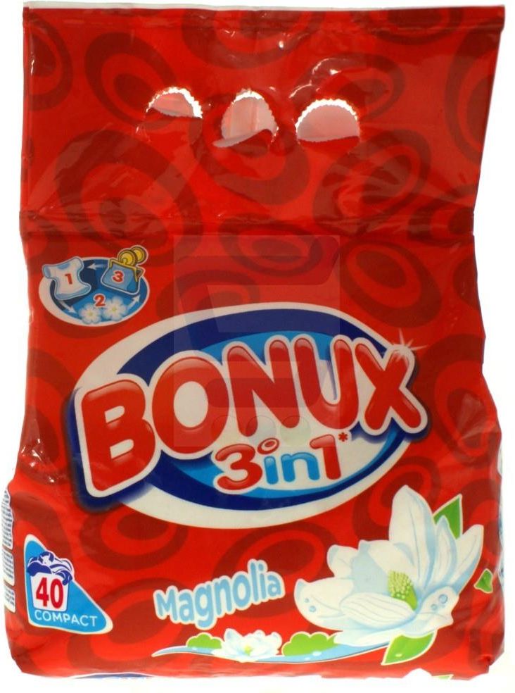 Bonux Proszek do prania 3 w 1 magnolia do białego 3 kg - Ceny i opinie ...