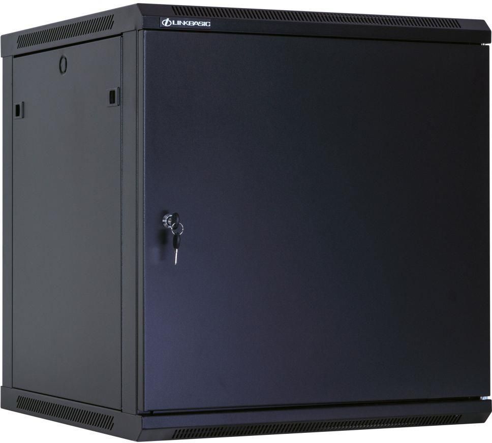 Linkbasic szafa wisząca rack 19'' 12U 600x600mm Czarna Drzwi przednie ...