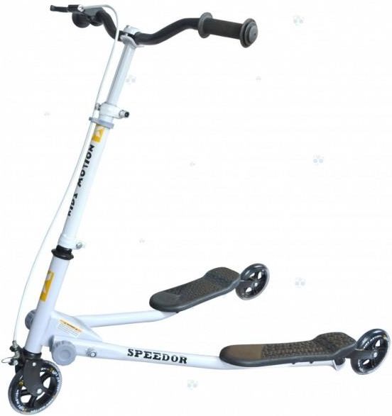 Kidz-Motion Hulajnoga Grawitacyjna Speedor/Speeder biało-czarna - Ceny ...