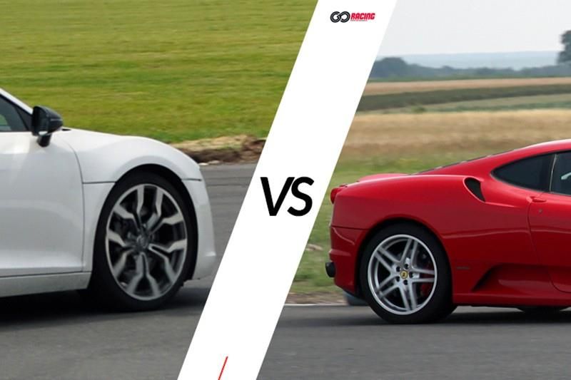 Jazda Ferrari F430 vs Audi R8 - Ceny i opinie - Ceneo.pl