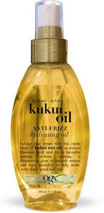 Organix Kukui Oil Anti-Frizz Hydrating Oil Nawilżający Olejek z ...