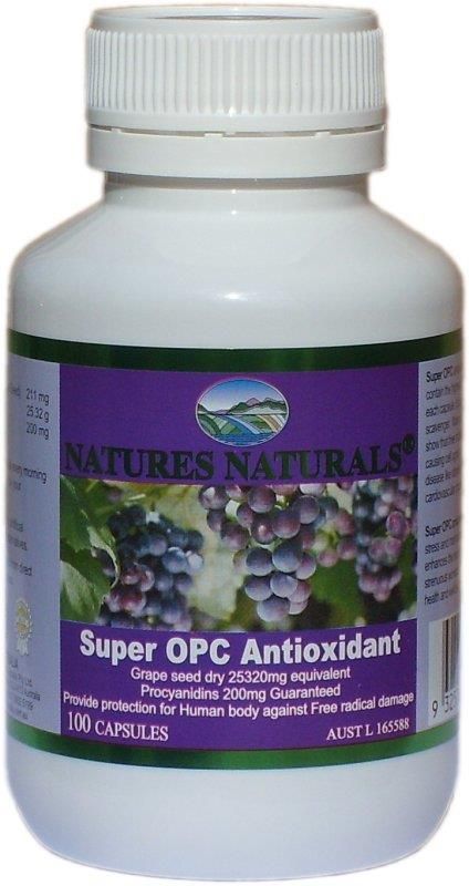 Preparat medycyny naturalnej Natures Naturals Super OPC antioxidant ...