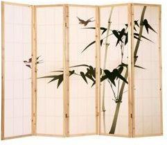 Vecotti drewniany japoński parawan palma 220x175x44 - Opinie i ...