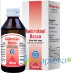 Ambroksol Hasco syrop 0,03g/5ml 150ml - Opinie i ceny na Ceneo.pl
