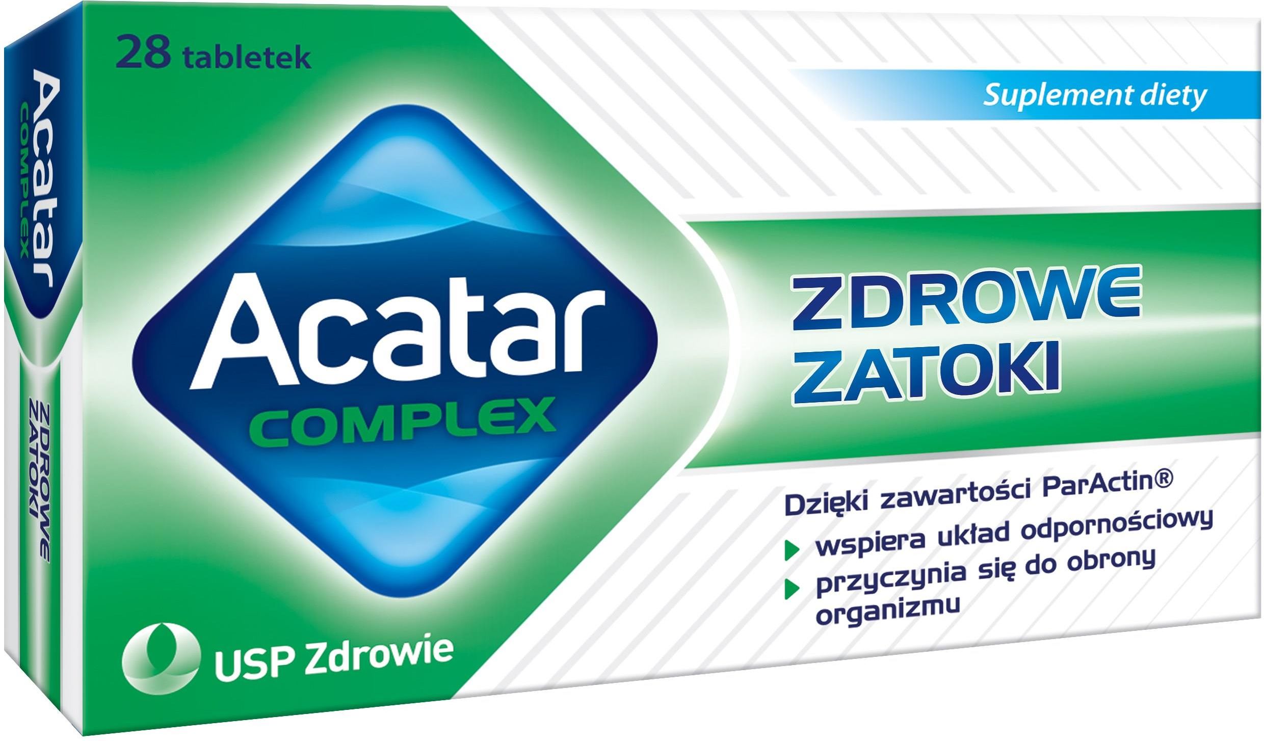 Acatar Complex 28 tabl. - Opinie i ceny na Ceneo.pl