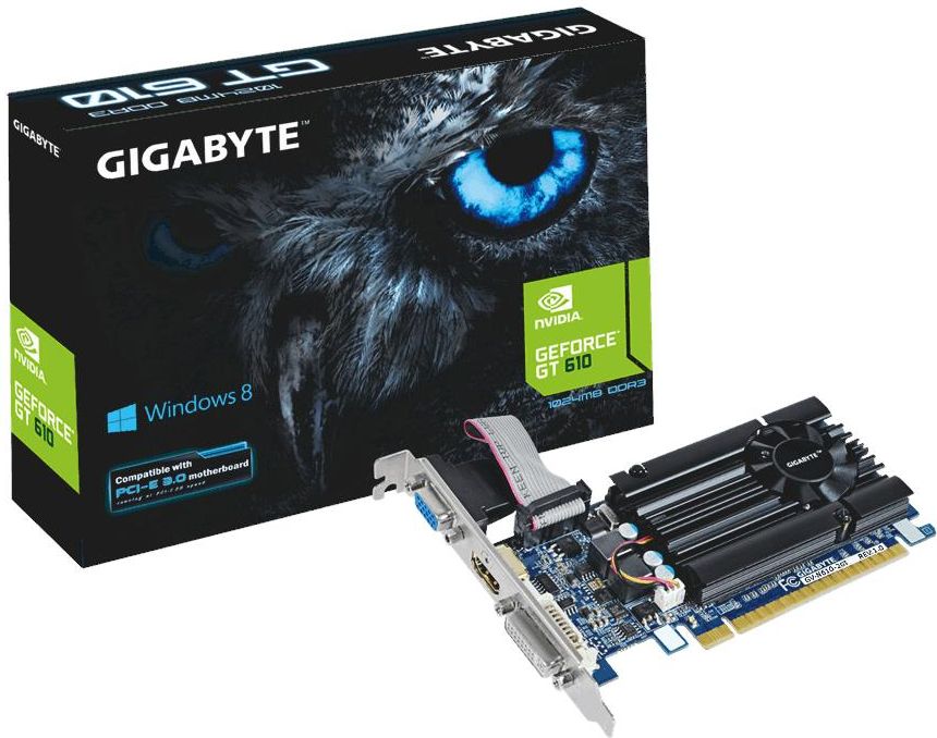 Gigabyte GeForce GT 610 2GB (GV-N610-2GI) - Karta graficzna - Opinie i ...