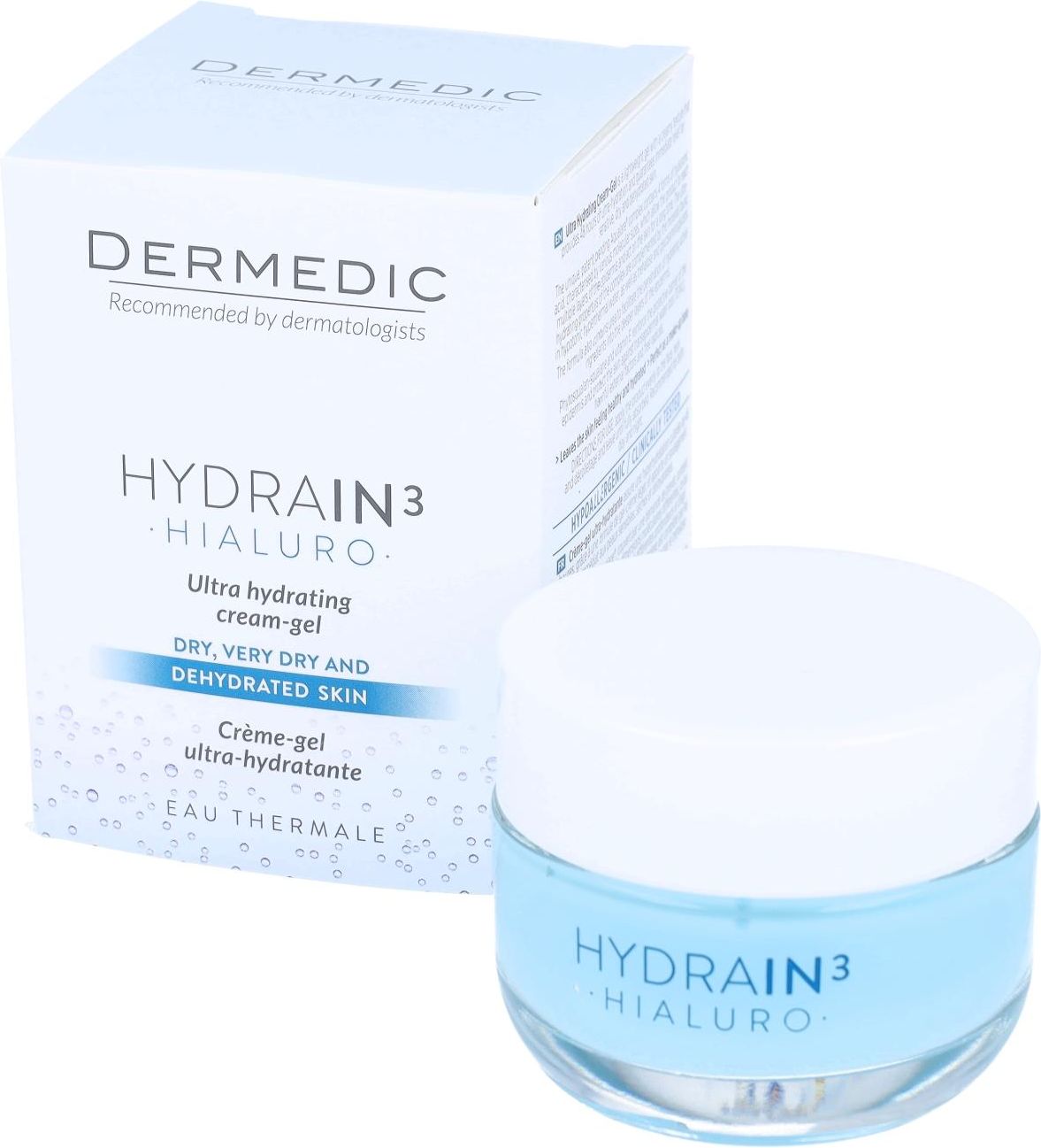 Dermokosmetyk Dermedic Hydrain 3 Hialuro Krem-żel ultranawilżający 50ml ...