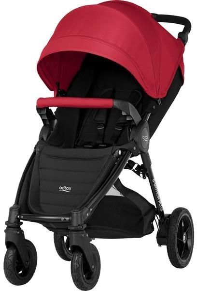 Wózek Britax & Romer B-Agile 4 Plus Black Flame Red Spacerowy - Ceny i ...