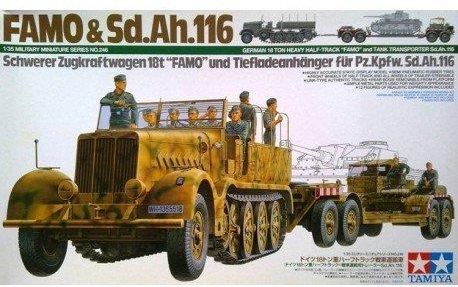 Tamiya German 18 Ton Heavy Half-Track Famo 35239 - Ceny i opinie - Ceneo.pl