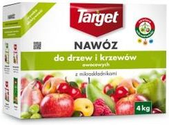 Nawóz Target Nawóz Do Drzew I Krzewów Owocowych Z Mikroelementami 4 Kg - Ceny i opinie - Ceneo.pl