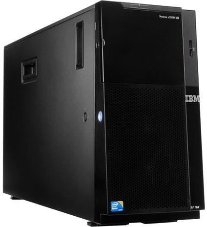 Serwer IBM x3500 M4, Xeon 4C E5-2603v2 80W 1.8GHz/1333MHz/10MB, 1x4GB ...