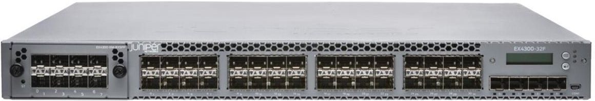 Juniper EX4300, 32-port 1000BaseX SFP , 4x10GBaseX SFP+ , 2x40GBaseX ...