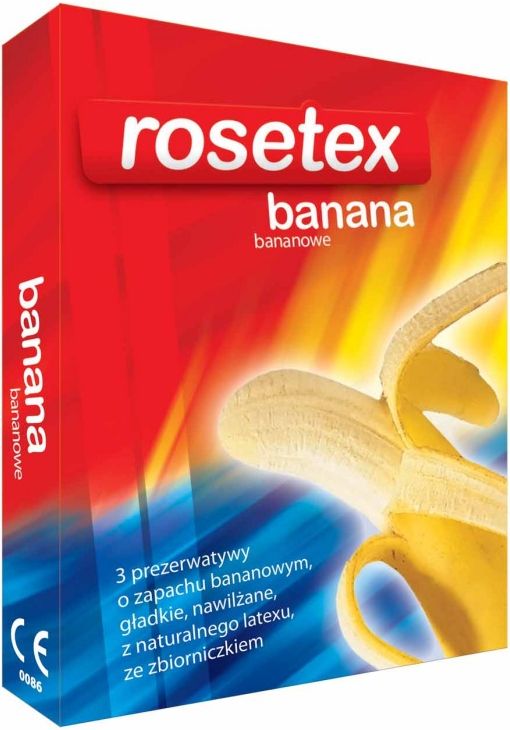Rosetex Prezerwatywy Rosetex Banana 8879000105 - Ceneo.pl
