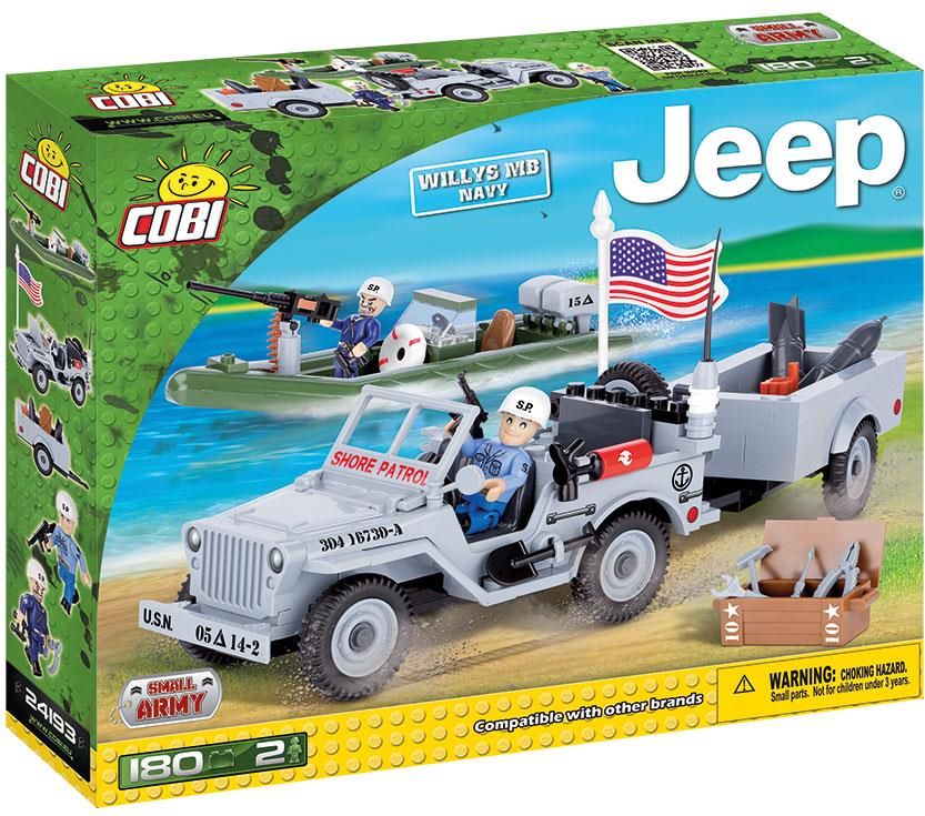 Cobi Jeep Willys MB Navy (24193) - ceny i opinie - Ceneo.pl