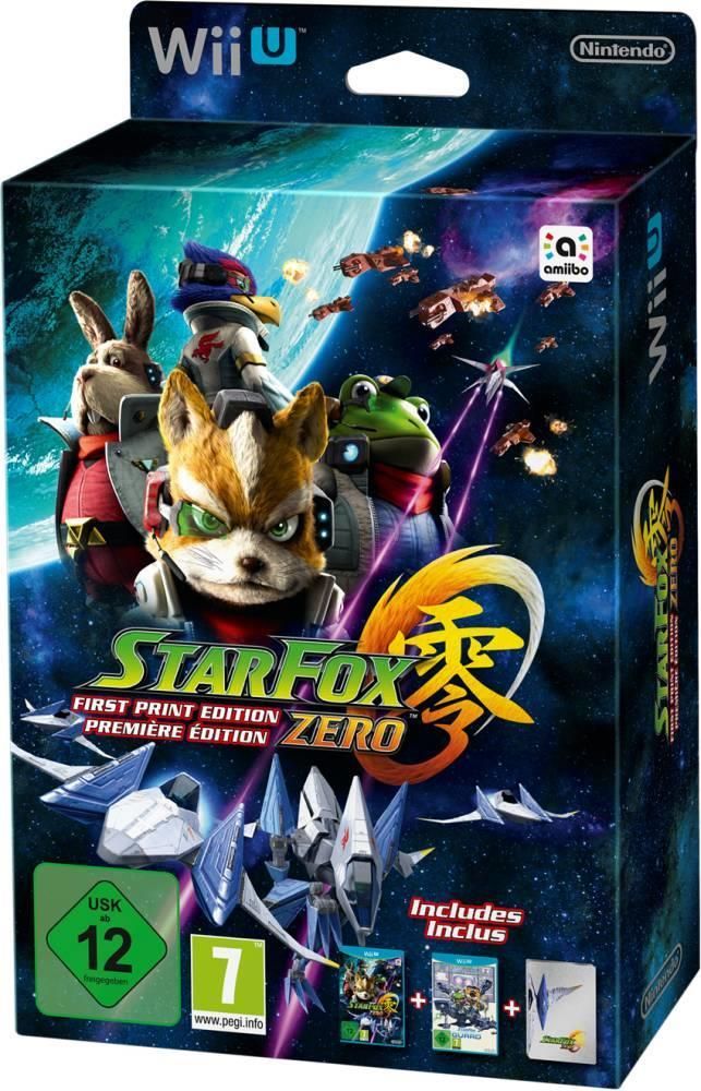 Gra Nintendo Wii U Nintendo Star Fox Zero First Print Edition (Gra Wii ...