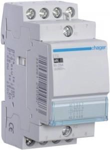 Bezpiecznik Hager Polo Stycznik cichy 12V DC 2NO+2NC 25A ESL427SDC ...