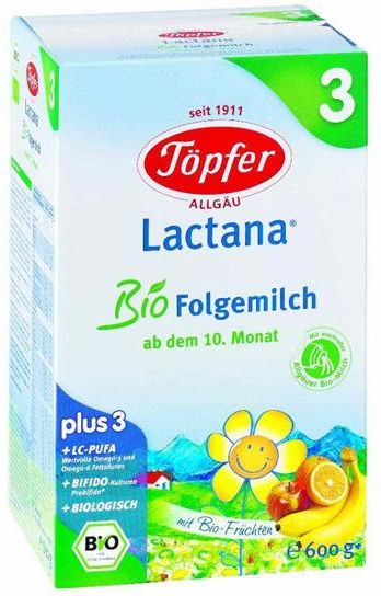 Topfer Lactana Bio 3 Mleko Modyfikowane 10+ 600G - Ceny i opinie - Ceneo.pl