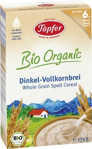 Topfer Bio Pełnoziarnista Kaszka Orkiszowa Po 6 Miesiącu 175G - Ceny i ...